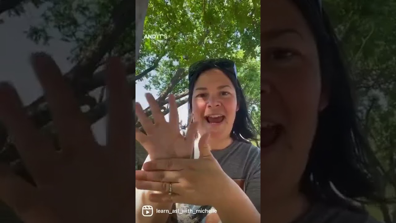 Verb Alert! Learn to sign WATCH in ASL - YouTube