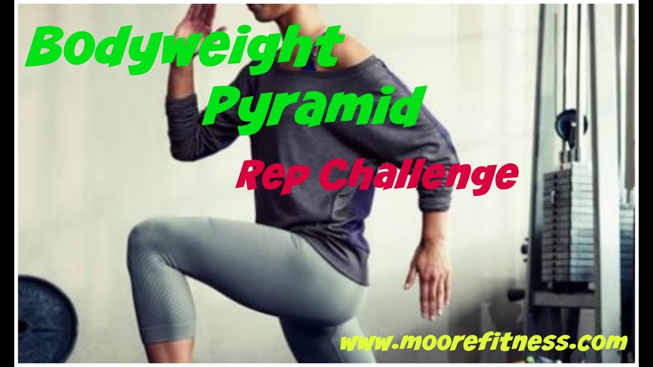 Bodyweight Pyramid Rep Challenge - YouTube