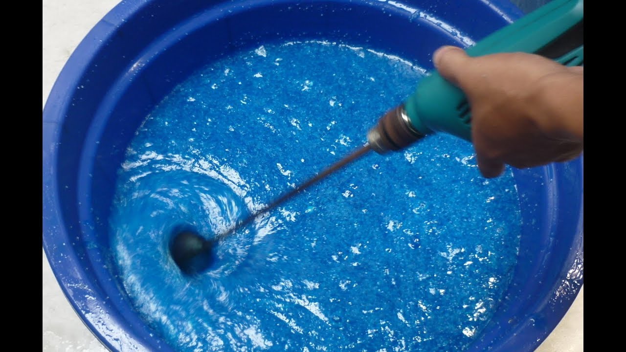 Cara Praktis Membuat Blue Ice dan Pasti Dingin !!! - YouTube