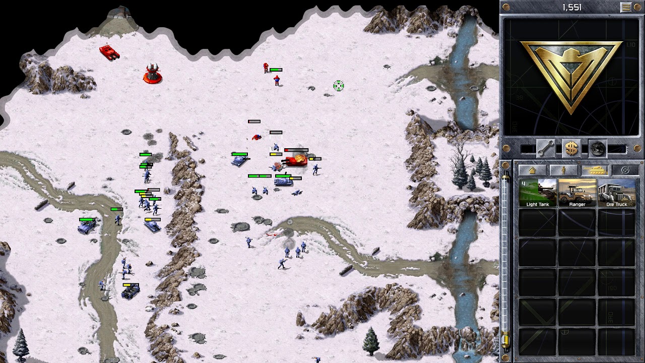 Command & Conquer Red Alert Remastered Gameplay - Allied Mission 4 ...