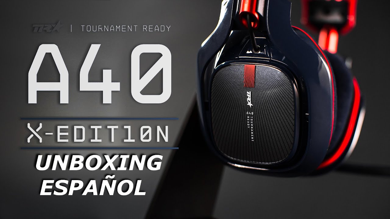 Unboxing de Headset Astro A40 TR - YouTube