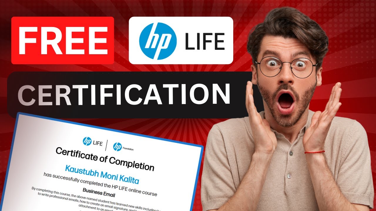 Free Courses Online with Certificates 2025 🚀 | HP Life Free Online ...