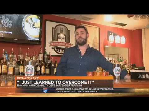 One Handed Bartender - YouTube