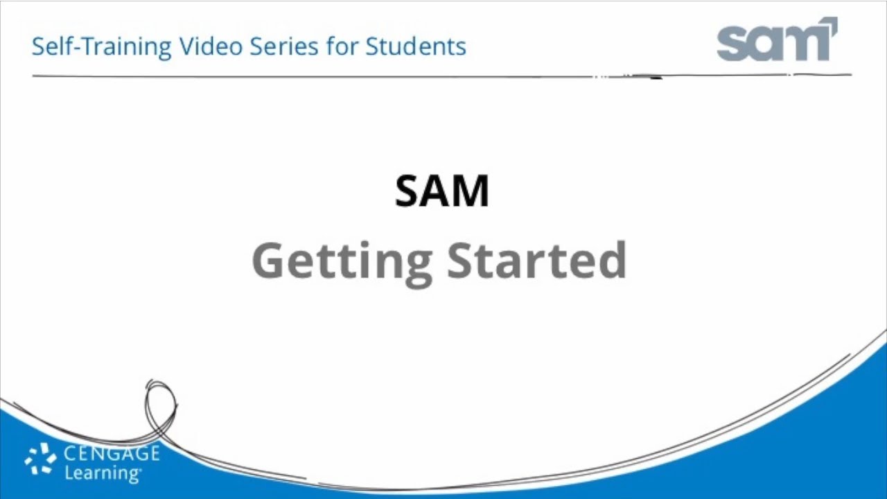 Keyboarding in SAM - Students - Getting Started - YouTube