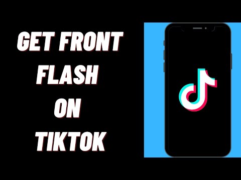 How To Get Front Flash On TikTok On iPhone | Turn On Front Camera Flash On TikTok On iPhone