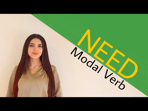 Ən çox qarışdırılan modal feil - NEED modal  verb |İngilis dili |Samirə Pənahova