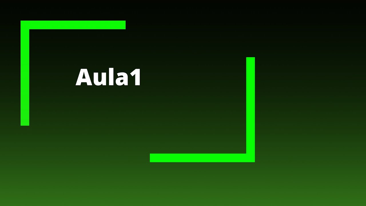 Aula 1 - YouTube