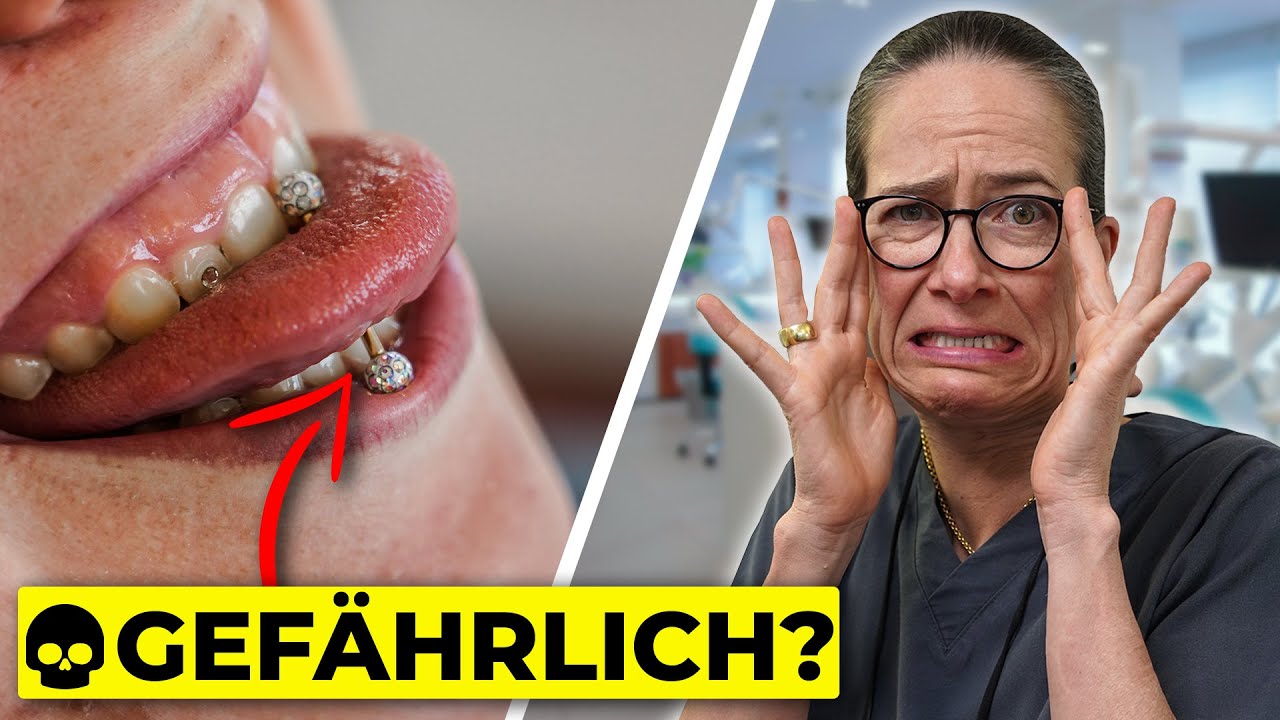 Zungenpiercing: zerstört Zähne... - YouTube