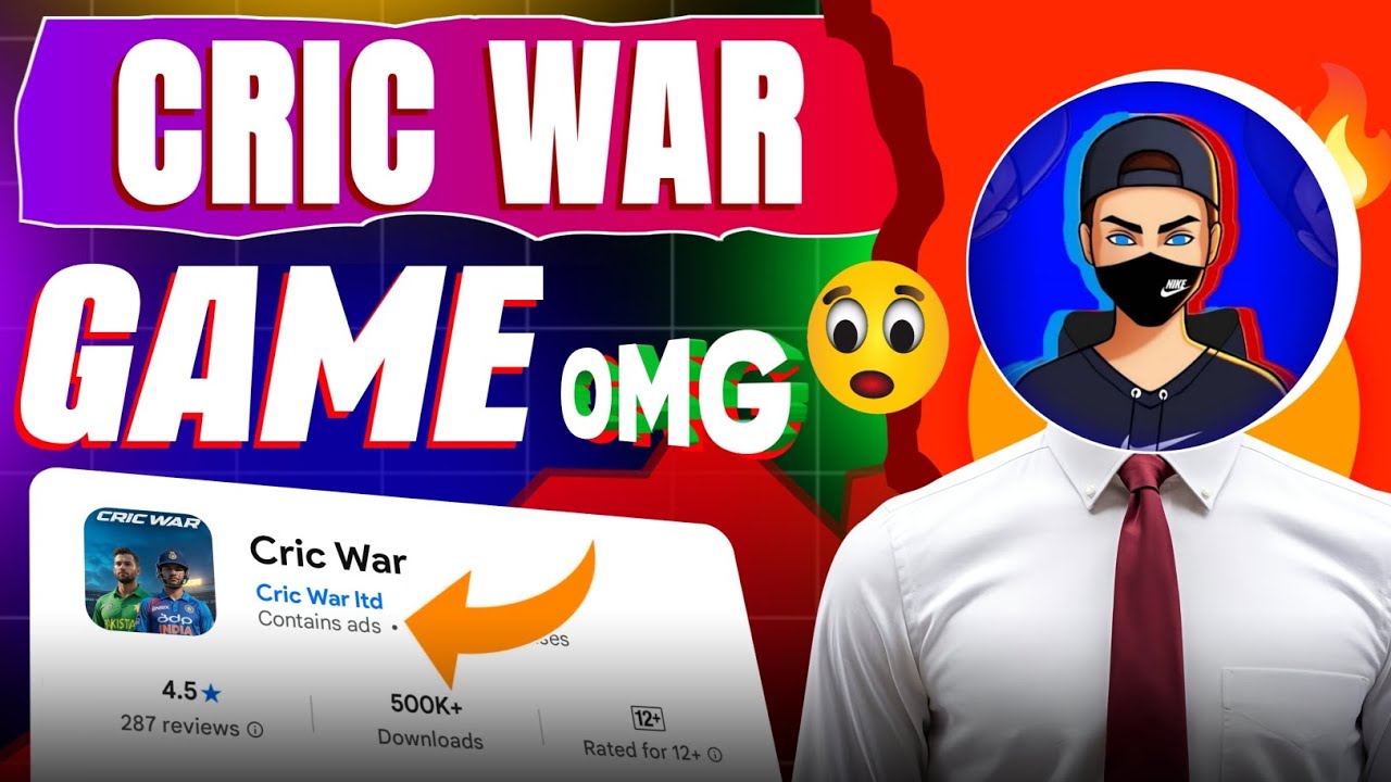 🤯Cric War – New Cricket Game 2025 | Full Gameplay & Review! - YouTube
