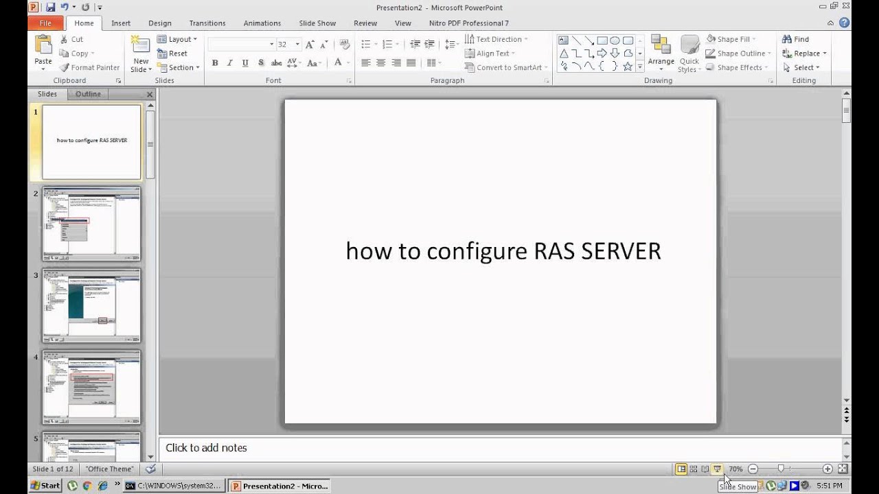 HOW TO CONFIGURING RAS SERVER - YouTube