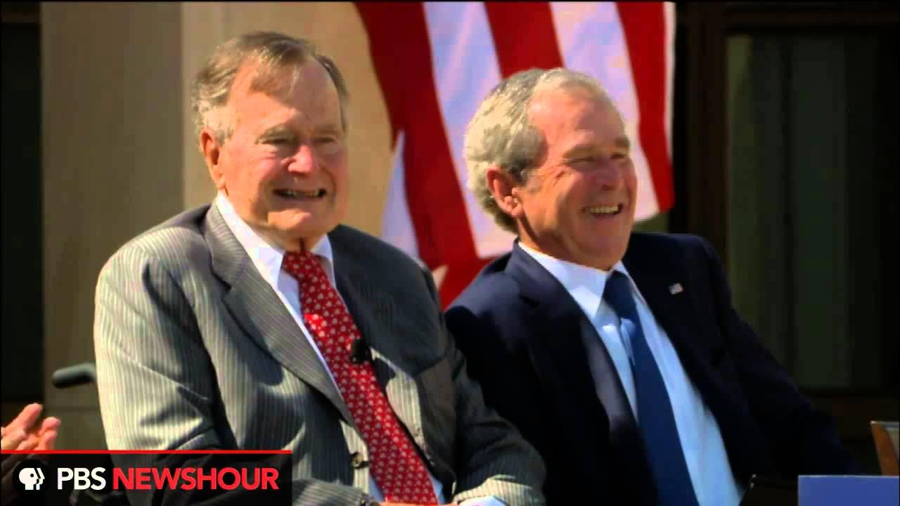Watch President George H.W. Bush at the Dedication of the Bush ...