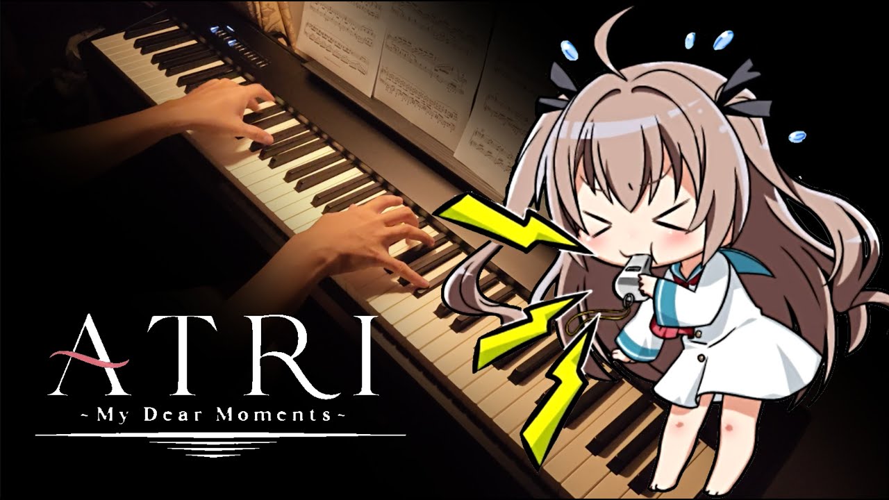 【ATRI -My Dear Moments- 】Anime ED「YESとNOの間に」Piano Arrangement - YouTube