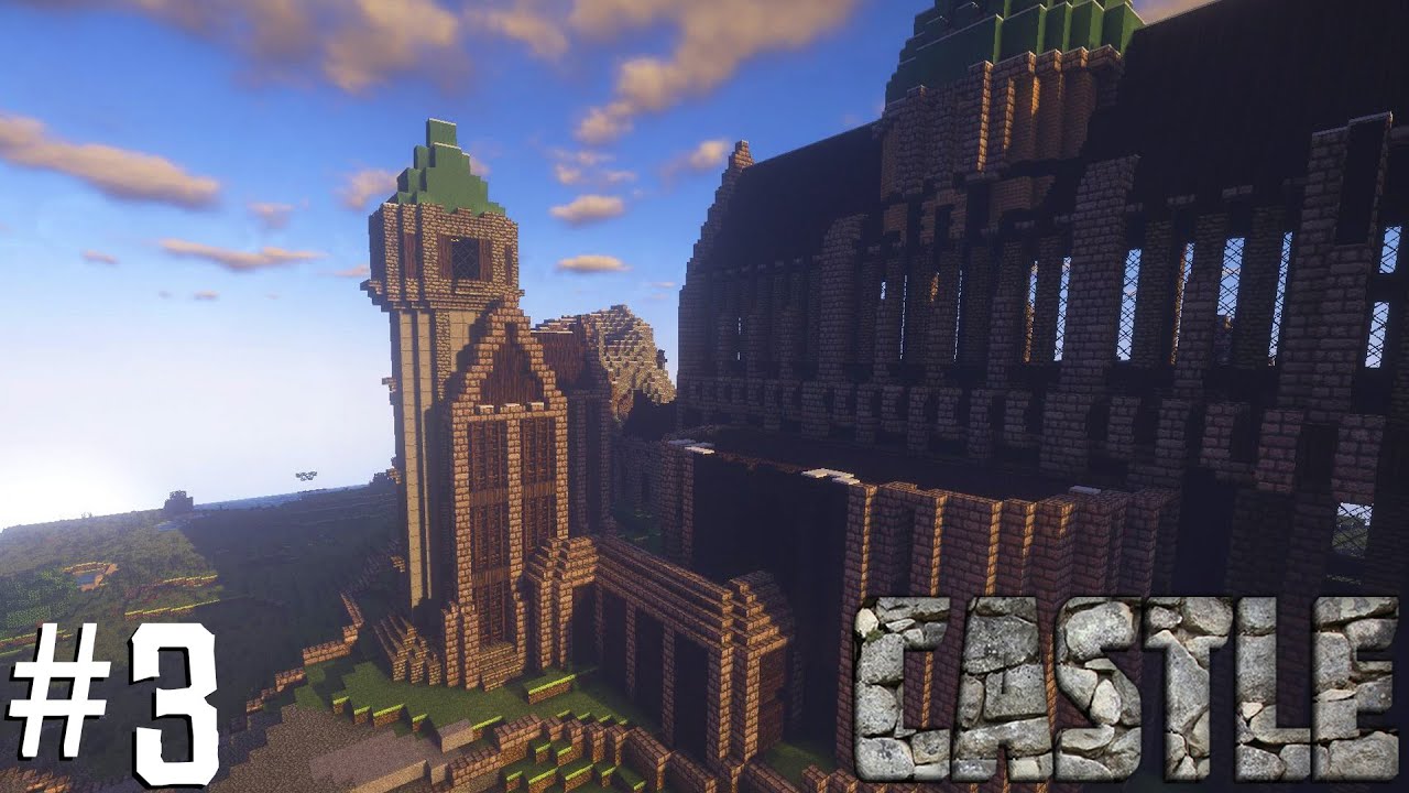 Minecraft Castle Timelapse | Let's Built It! #3 [Small Hall] - YouTube