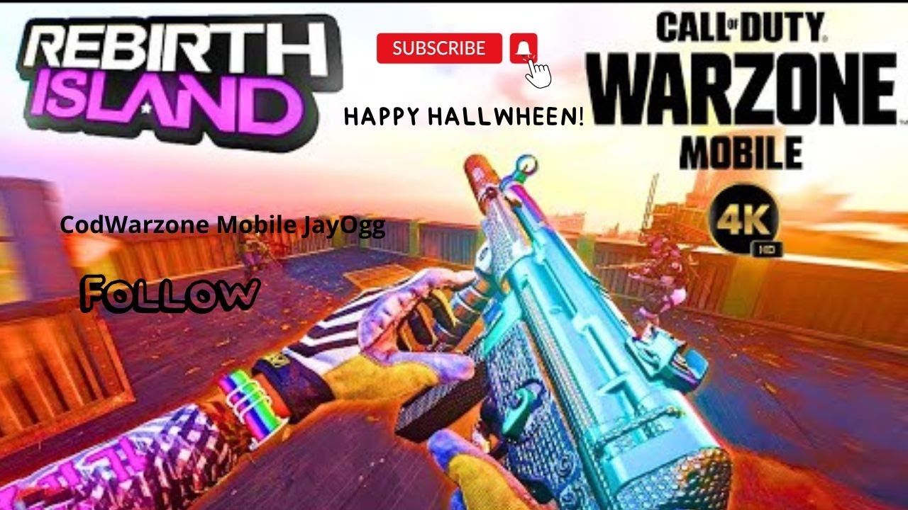 Call Of Duty Warzone Mobile Part 1 1080P60FPS Ultra HD REBIRTH ISLAND # ...