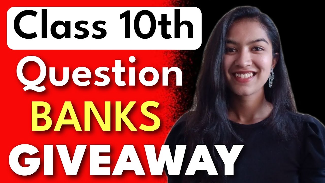 🥳GIVEAWAY Alert ⚠️ 10th Question Banks GIVEAWAY | - YouTube