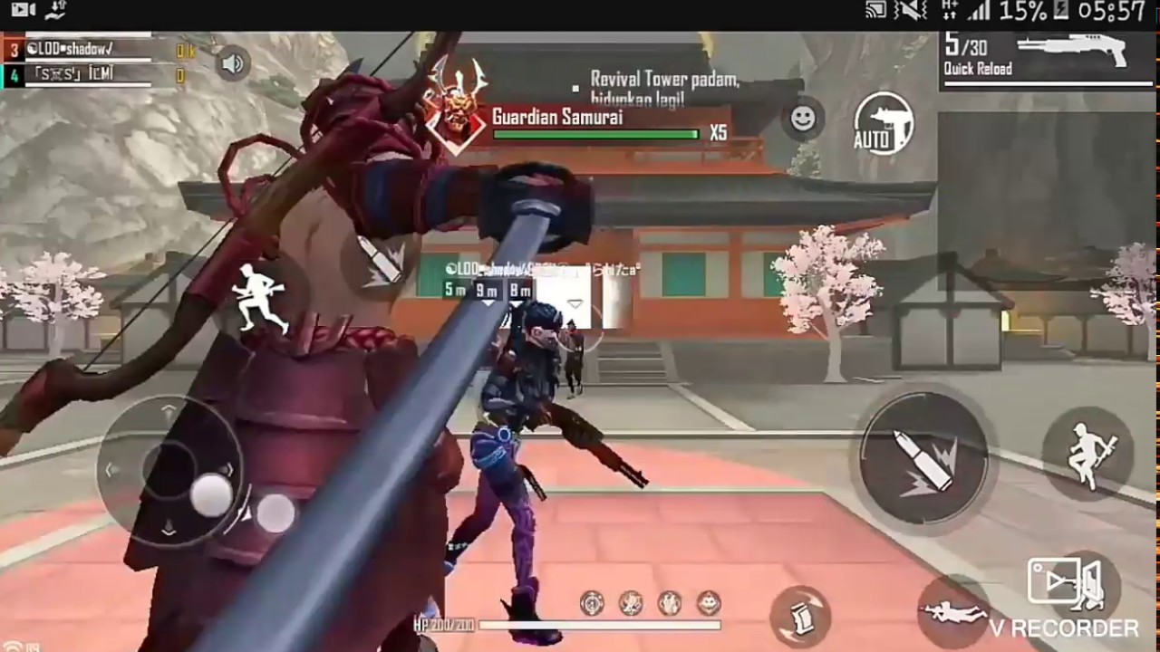 Main free fire di mode fatal blade 04# - YouTube