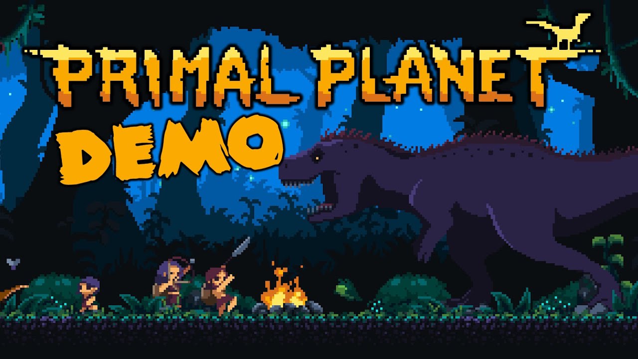 Primal Planet | a Primal Dinovania Metroidvania | Full Demo Gameplay ...
