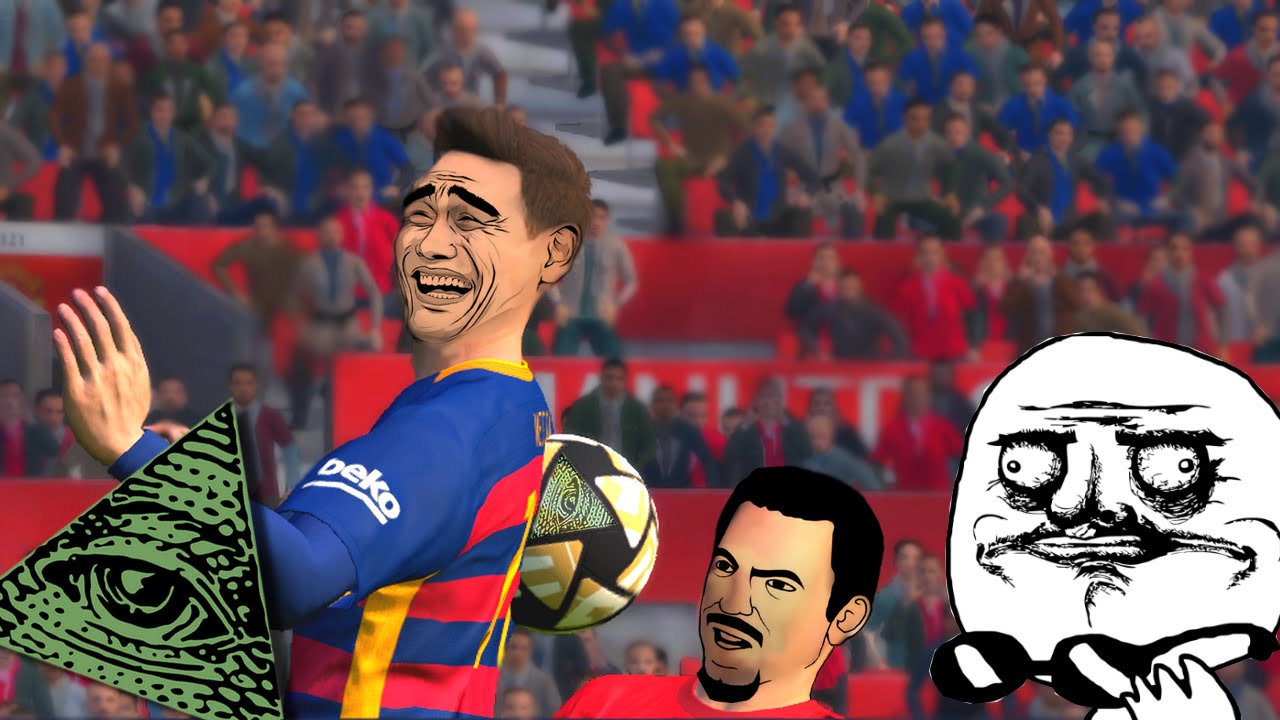 PES 2016 - Messi is ILLUMINATI (Funny Moments) - YouTube