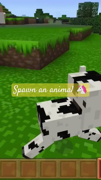 spawn an animal - YouTube
