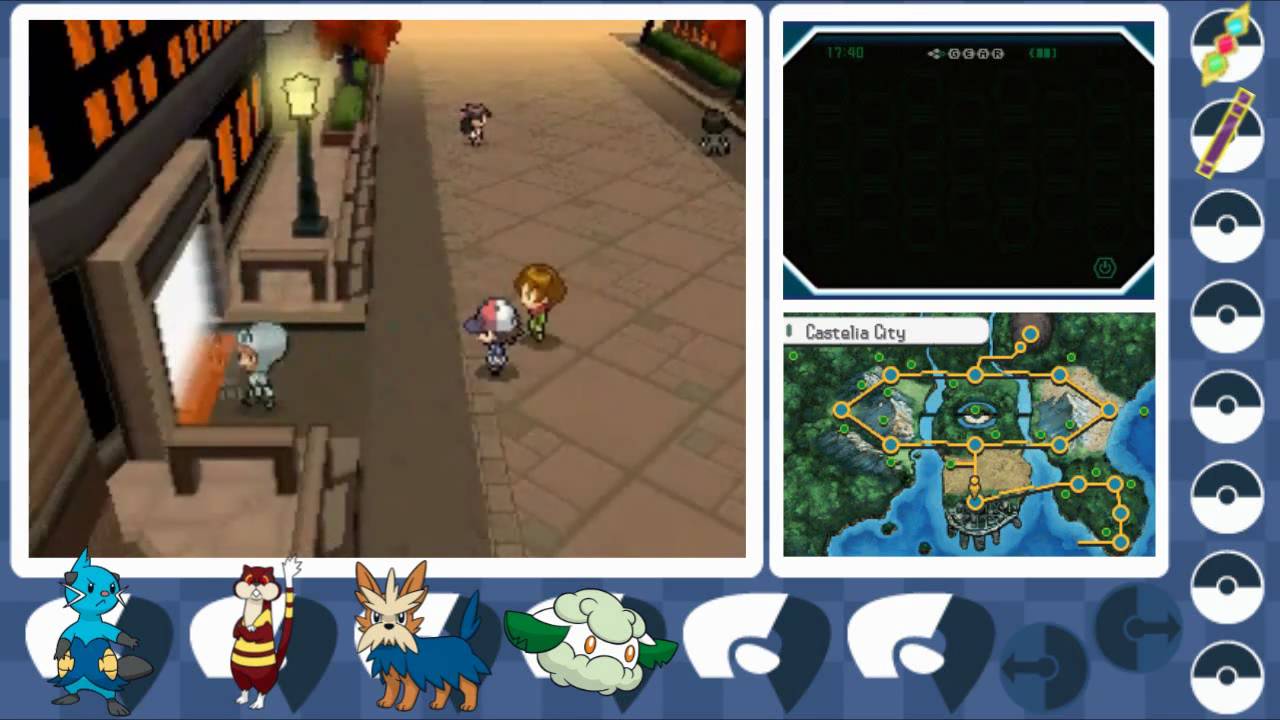 (ENG) Pokemon Black Pt. 17: Castelia City, Meet Team Plasma - YouTube