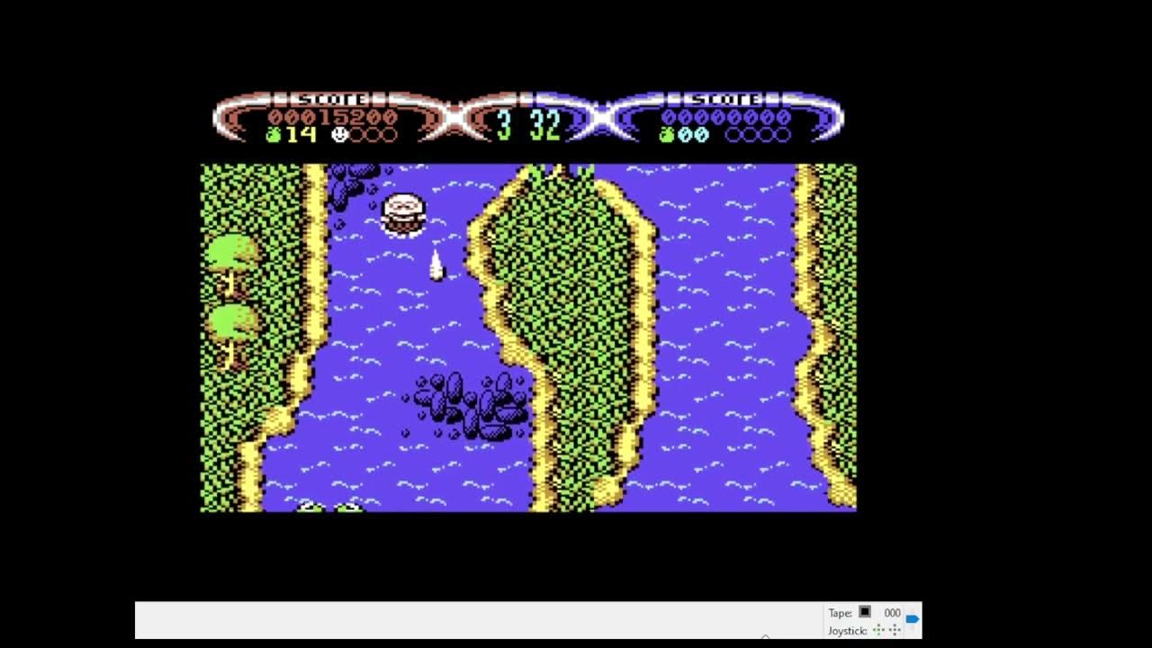 Commodore 64, Emulated, Dizzy Down The Rapids, 18000 points - YouTube