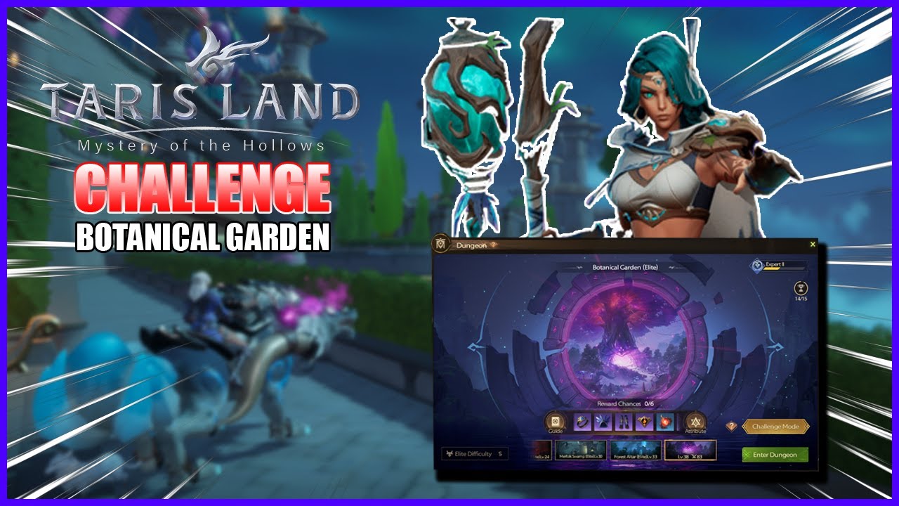 Phantom Necro Healer POV [Elite] Botanical Garden Challenge - Tarisland ...