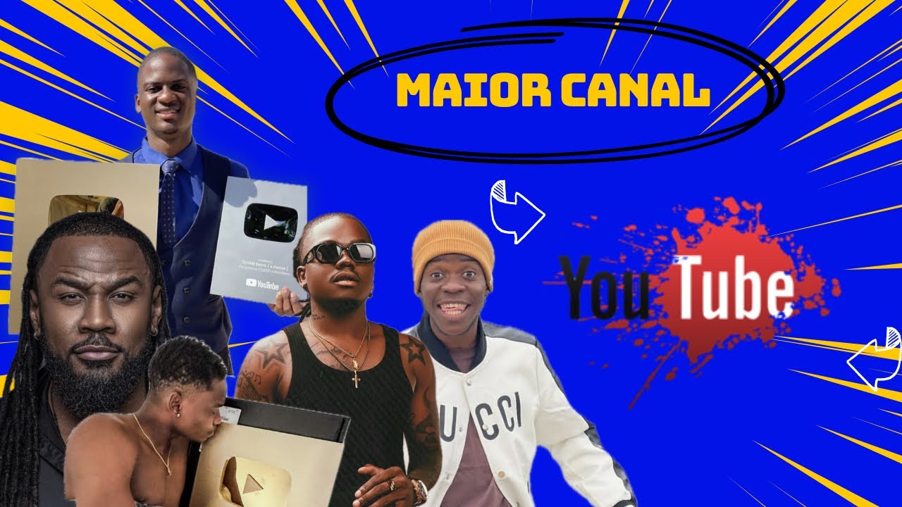 Top 10 dos maiores canais do YouTube Angolano - YouTube