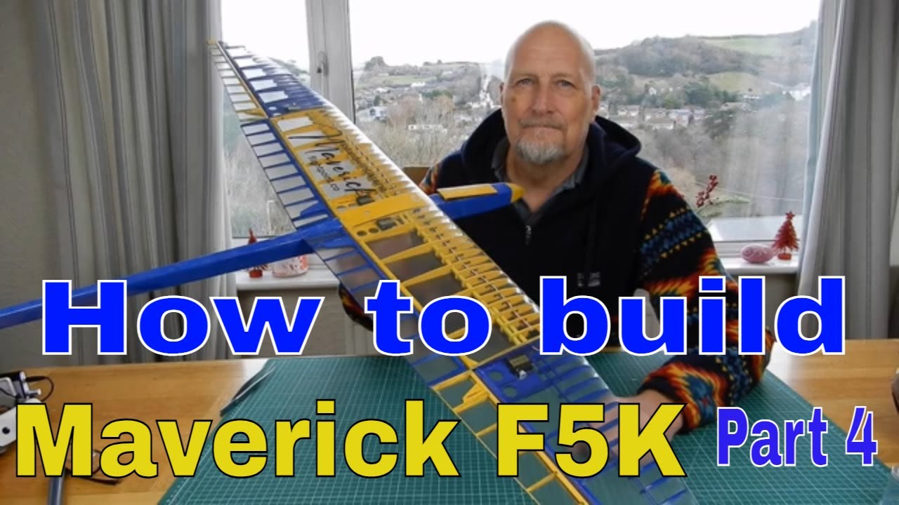 Flightpoint Maverick How to build the Maverick F5K Glider Part 4 final ...