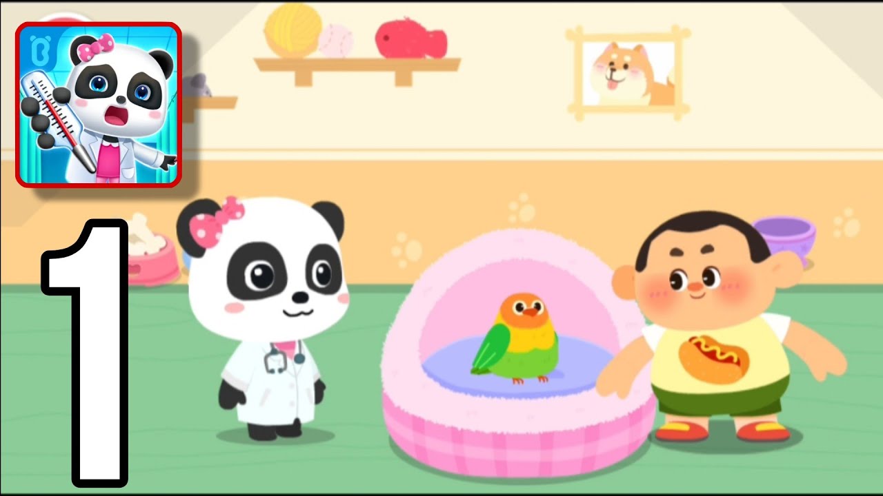 Baby Panda's Pet Care Center - Game Gameplay Part 1 - ( Ios, Android ...