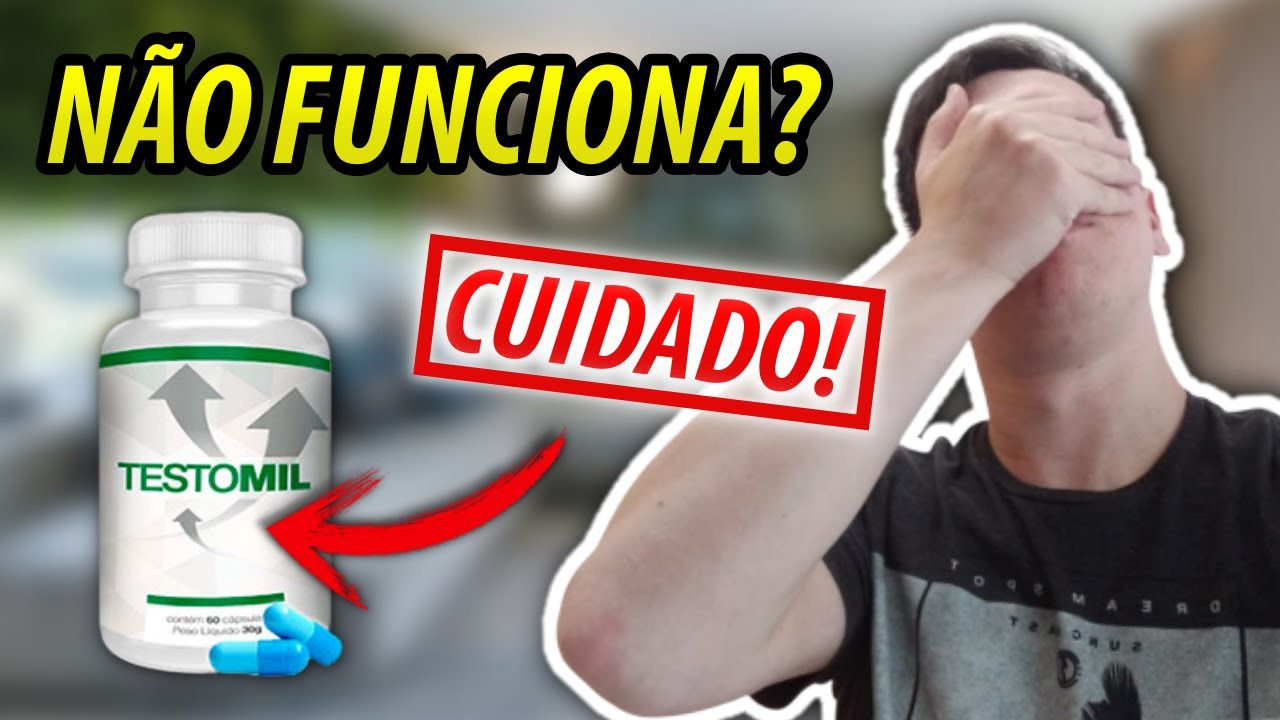 Testomil Funciona? Testomil Vale a pena? é bom? Como tomar? Meu ...