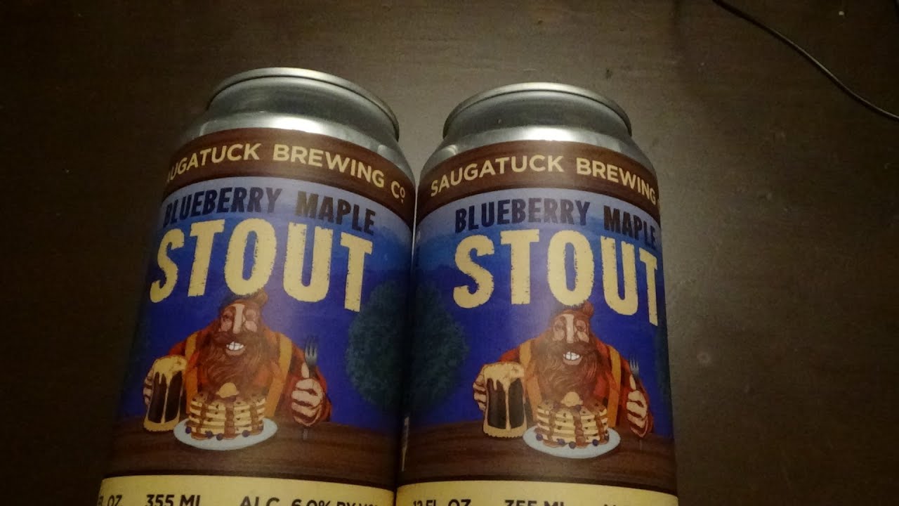 ASMR Drinking Blueberry Maple Stout - YouTube