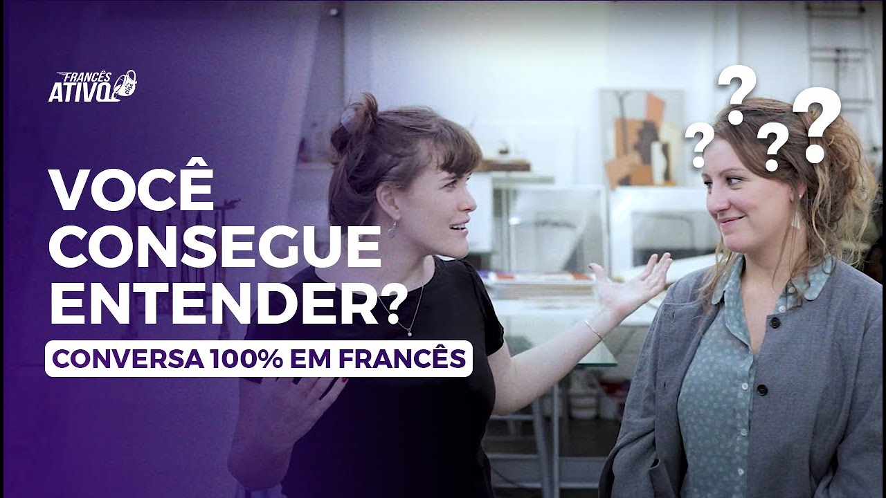 Você consegue acompanhar uma conversa toda em francês? - YouTube