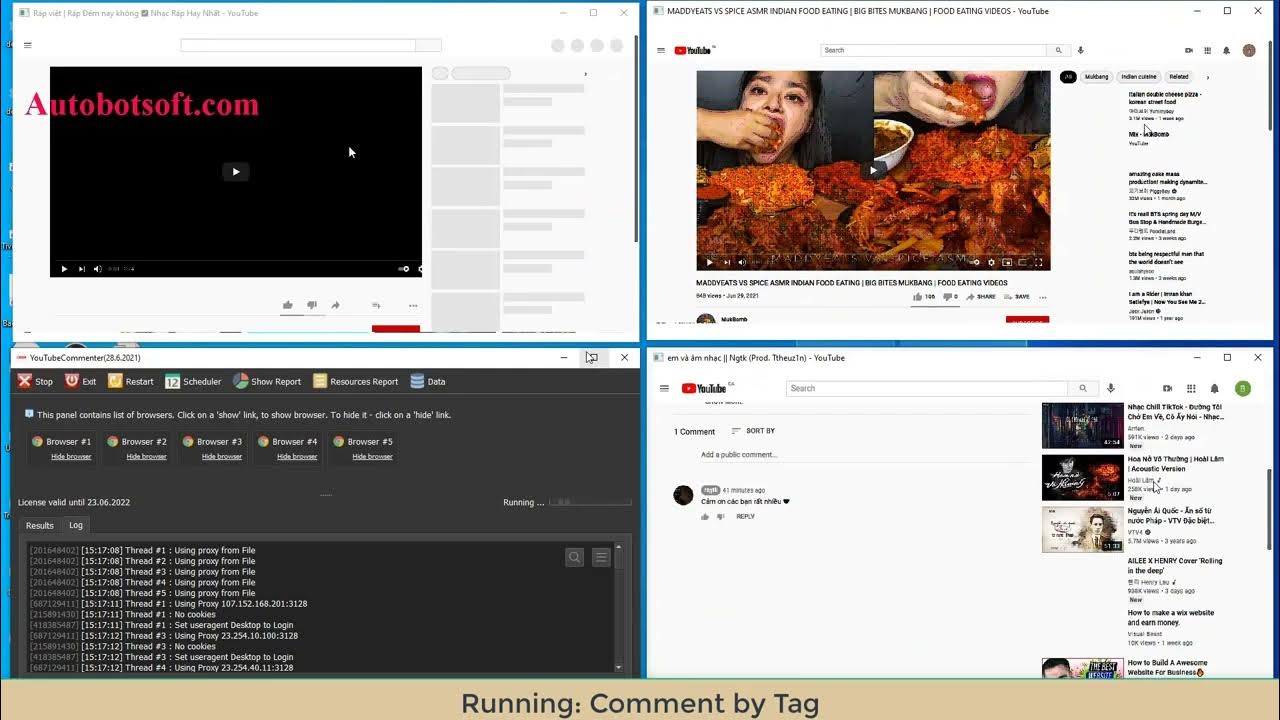 Youtube Comment Bot | Auto Search and comment in bulk on new uploaded videos by keywords - YouTube