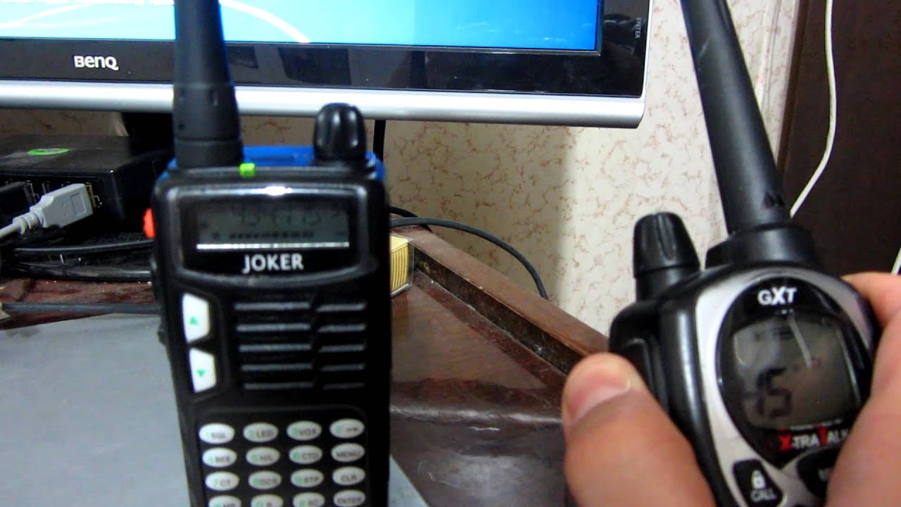 Midland gxt-1000 JOKER TK-450S - YouTube