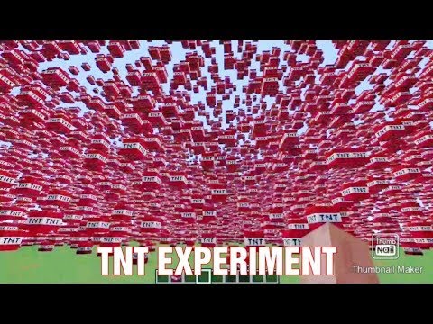Blowing up 1 MILLION TNT on Minecraft RTX... - YouTube