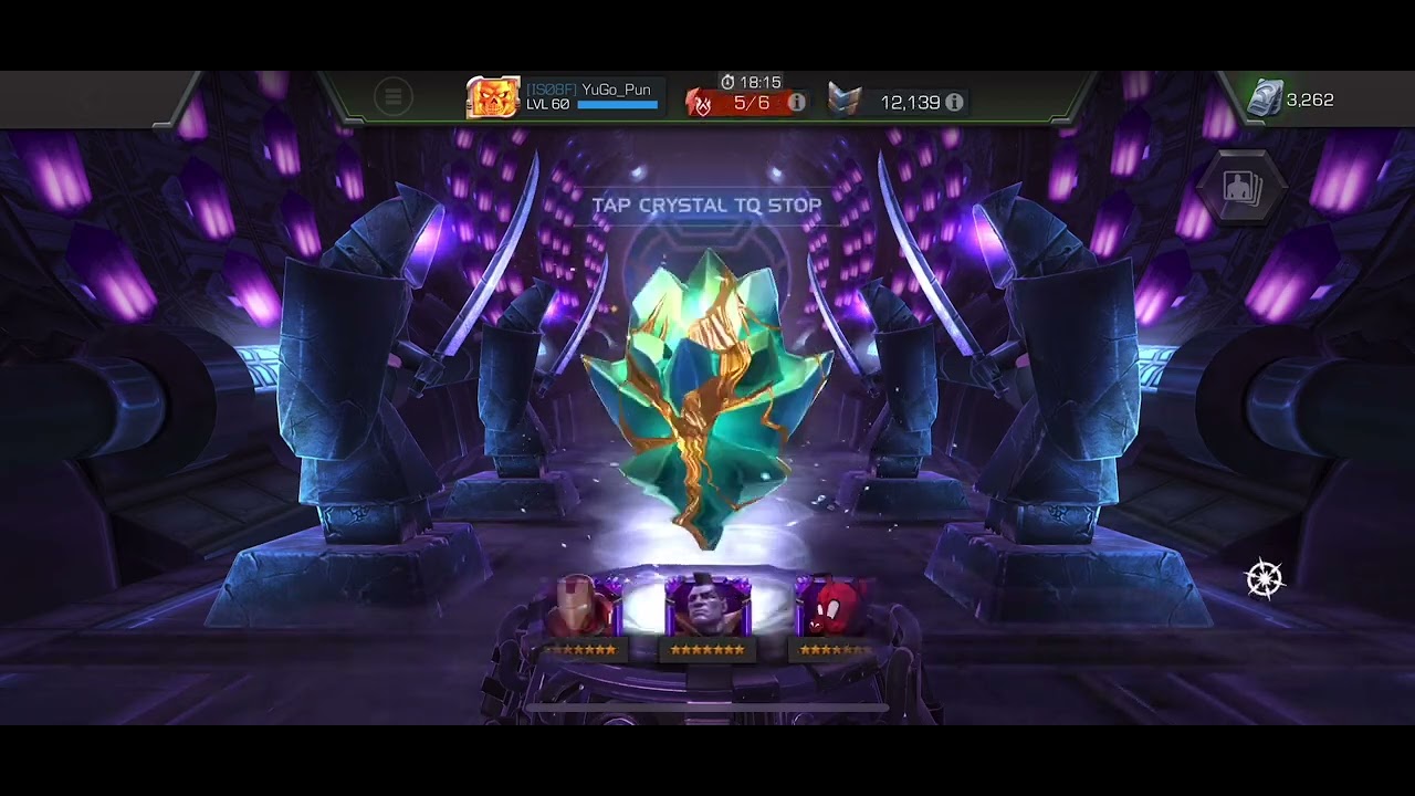 Mcoc first titan Crystal ever - YouTube