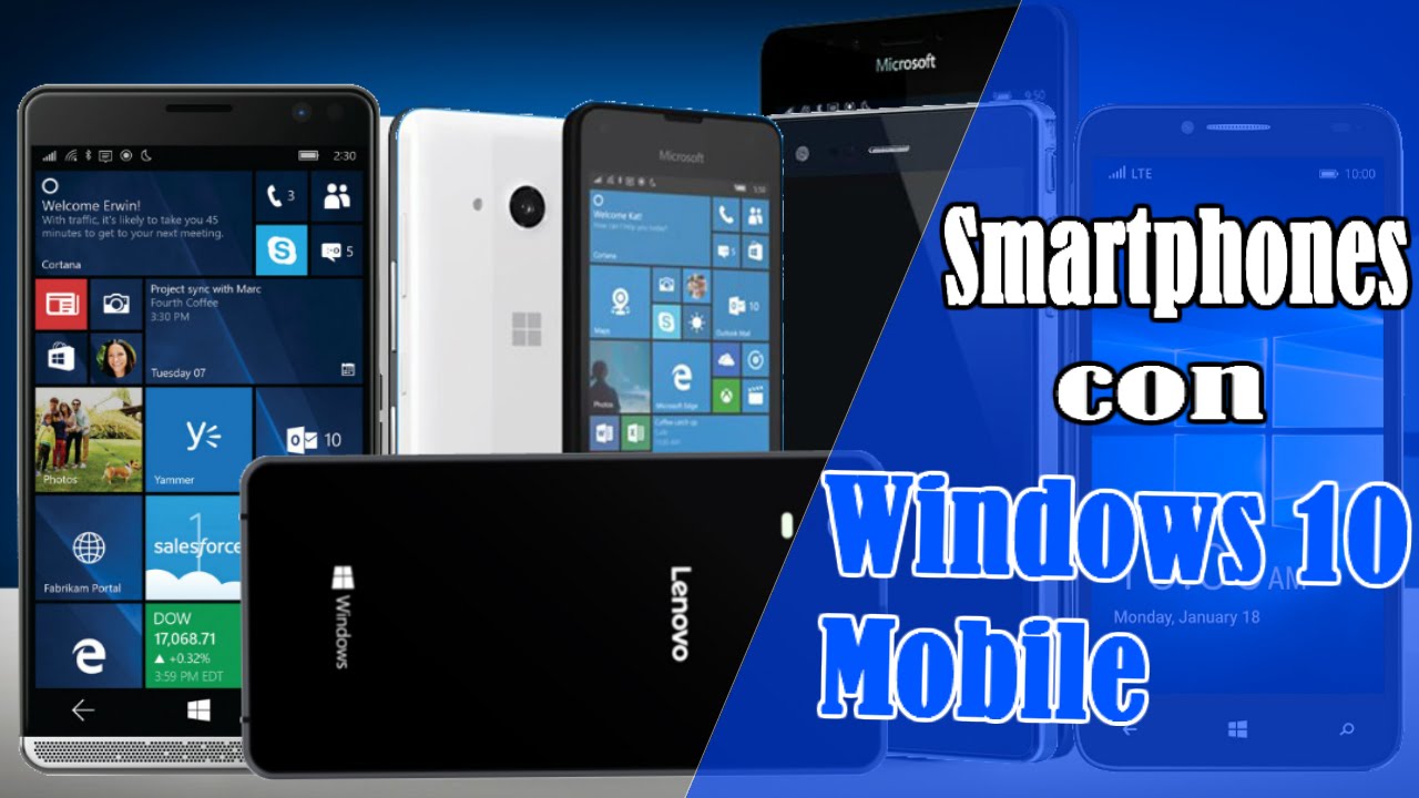 [Top 10] Los Mejores Smartphones con Windows 10 Mobile | Parte 2 - YouTube