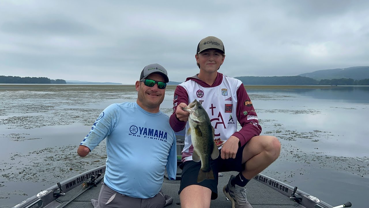 Fishing with Bassmaster Pro Clay Dyer #fishing #claydyer - YouTube