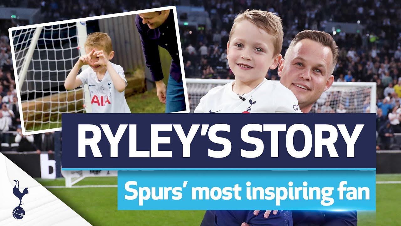 Spurs' most inspiring fan 💙 | Ryley's heartwarming journey to scoring ...