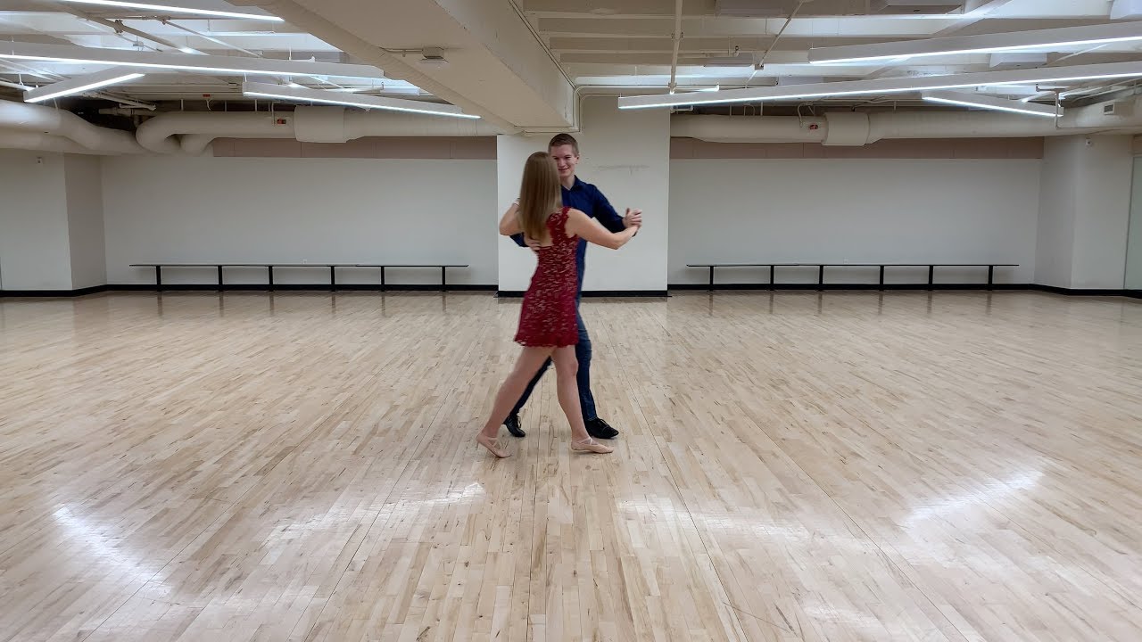 Cross-Step Waltz - Basic Pattern - YouTube