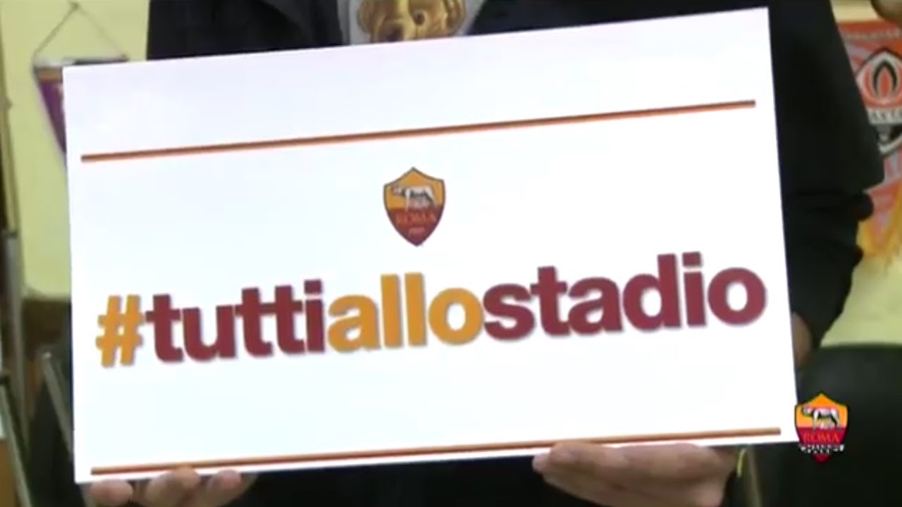 AS ROMA - TUTTI ALLO STADIO! - YouTube