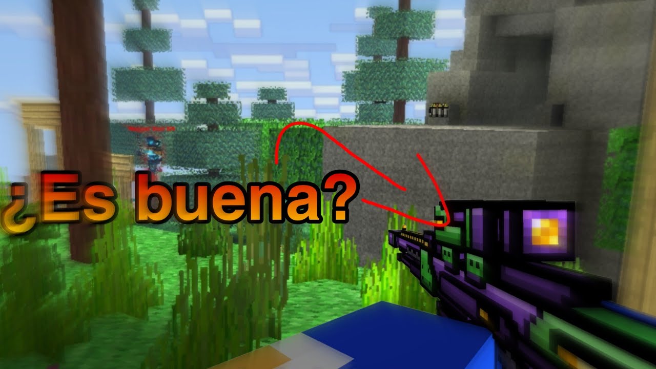Probando la Eva en 2022 (Pixel Gun 3D) - YouTube