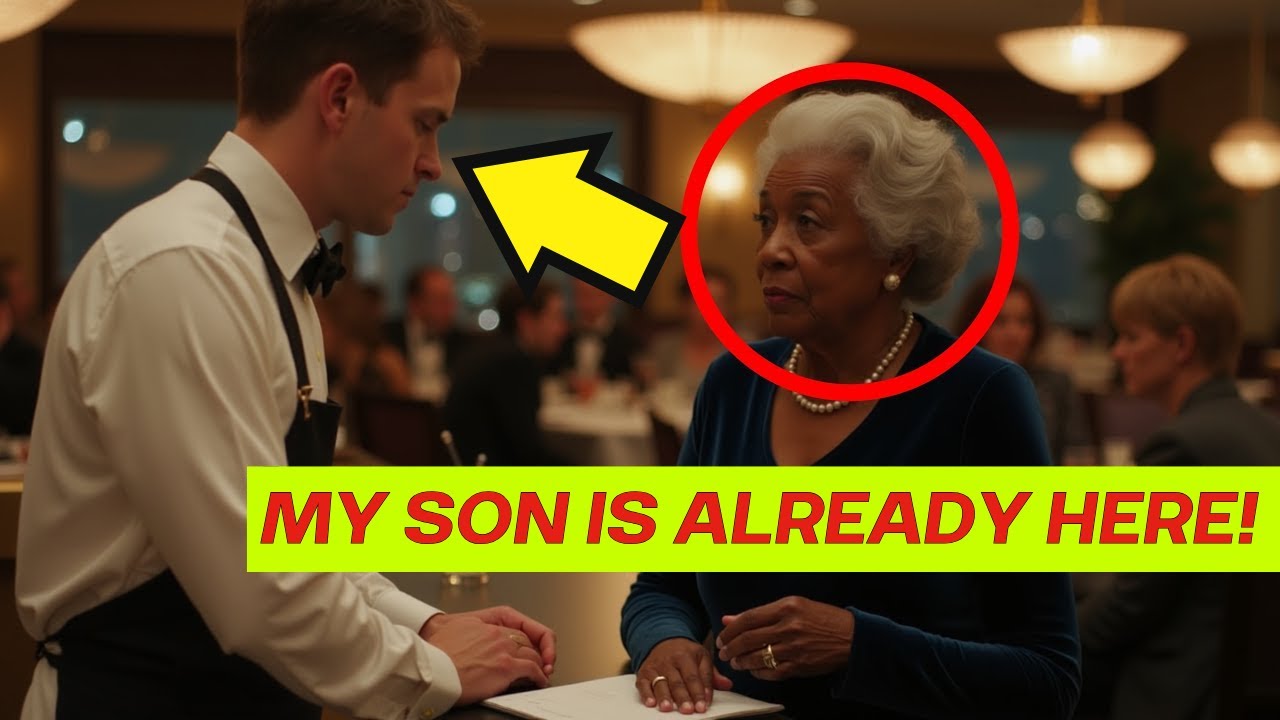 Waiter Refused To Serve Elderly Black Woman Not Knowing Her Son Owned ...