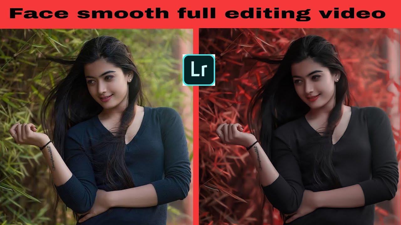New Red color tone background change colors photo editing ll light room ...