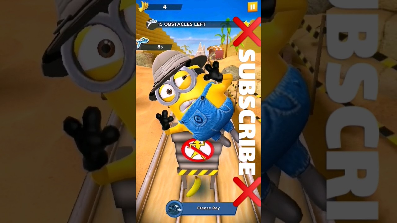 minions rush : fast start and end 😂 - YouTube
