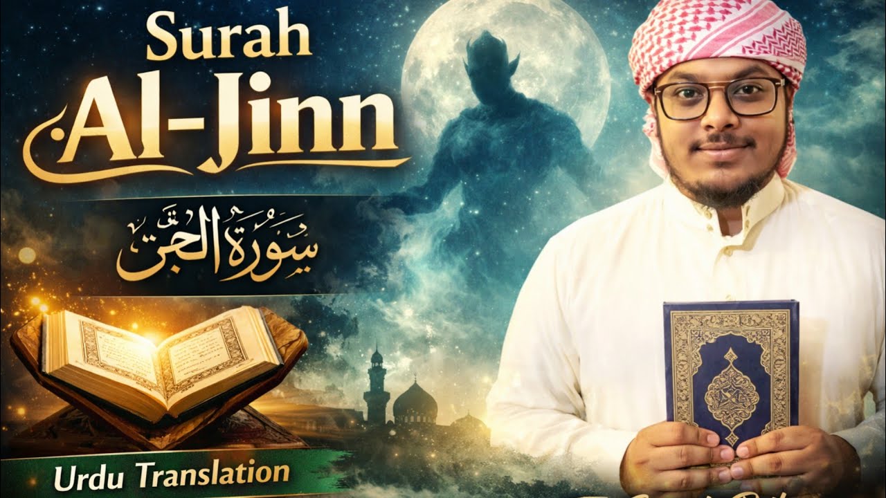 Surah Al-Jinn Full | Surah Jinn Beautiful Recitation with Urdu ...