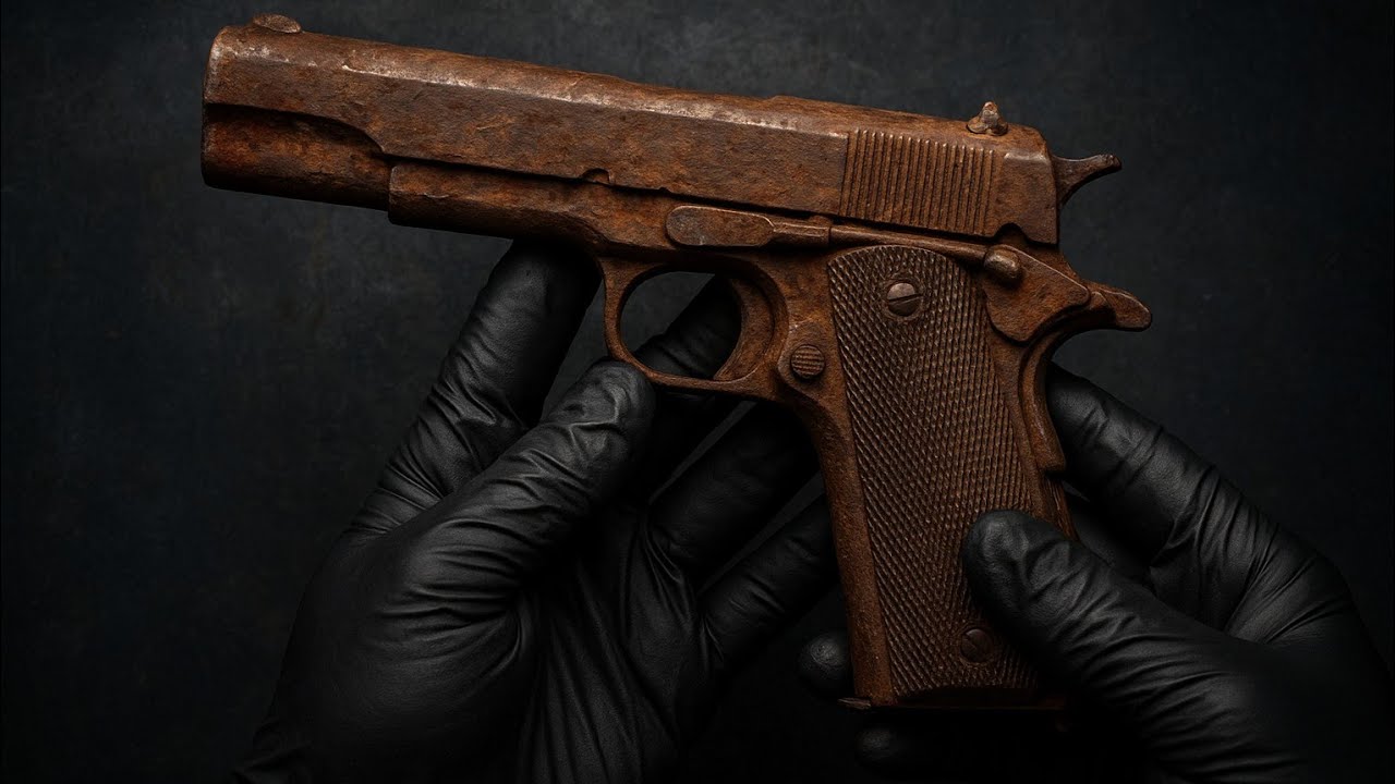 Restoring a 100-year-old Rusty Pistol to Working Condition|| - YouTube