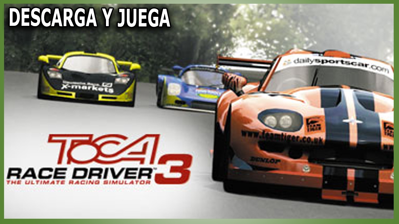 Descarga y juega: "ToCA Race Driver 3" - YouTube