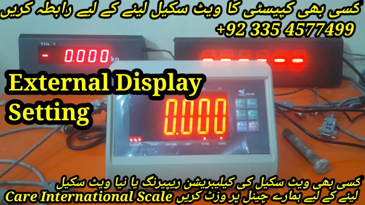 Weighing Machine External Display | Industrial Weighing Scale External ...