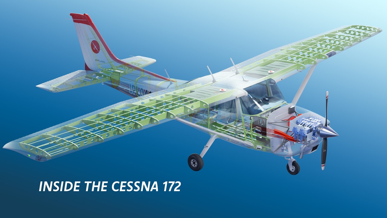 Inside A Single Engine Aircraft How A Cessna 172 Works YouTube